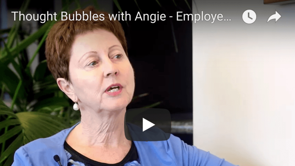 Thought Bubbles with Angie - Employee Wellness - Angie Paskevicius